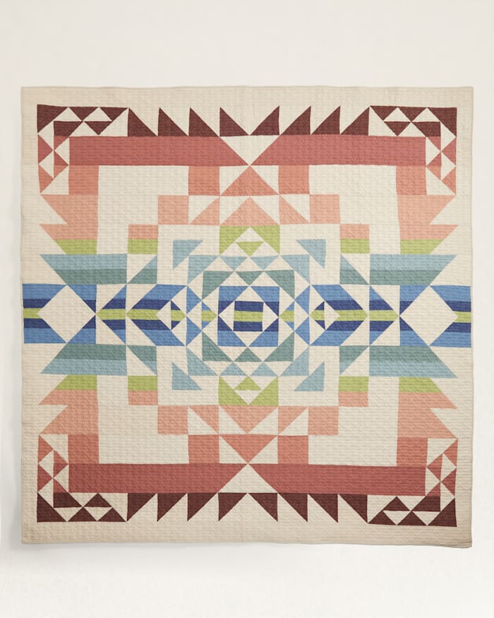 pendleton blanket quilt pattern